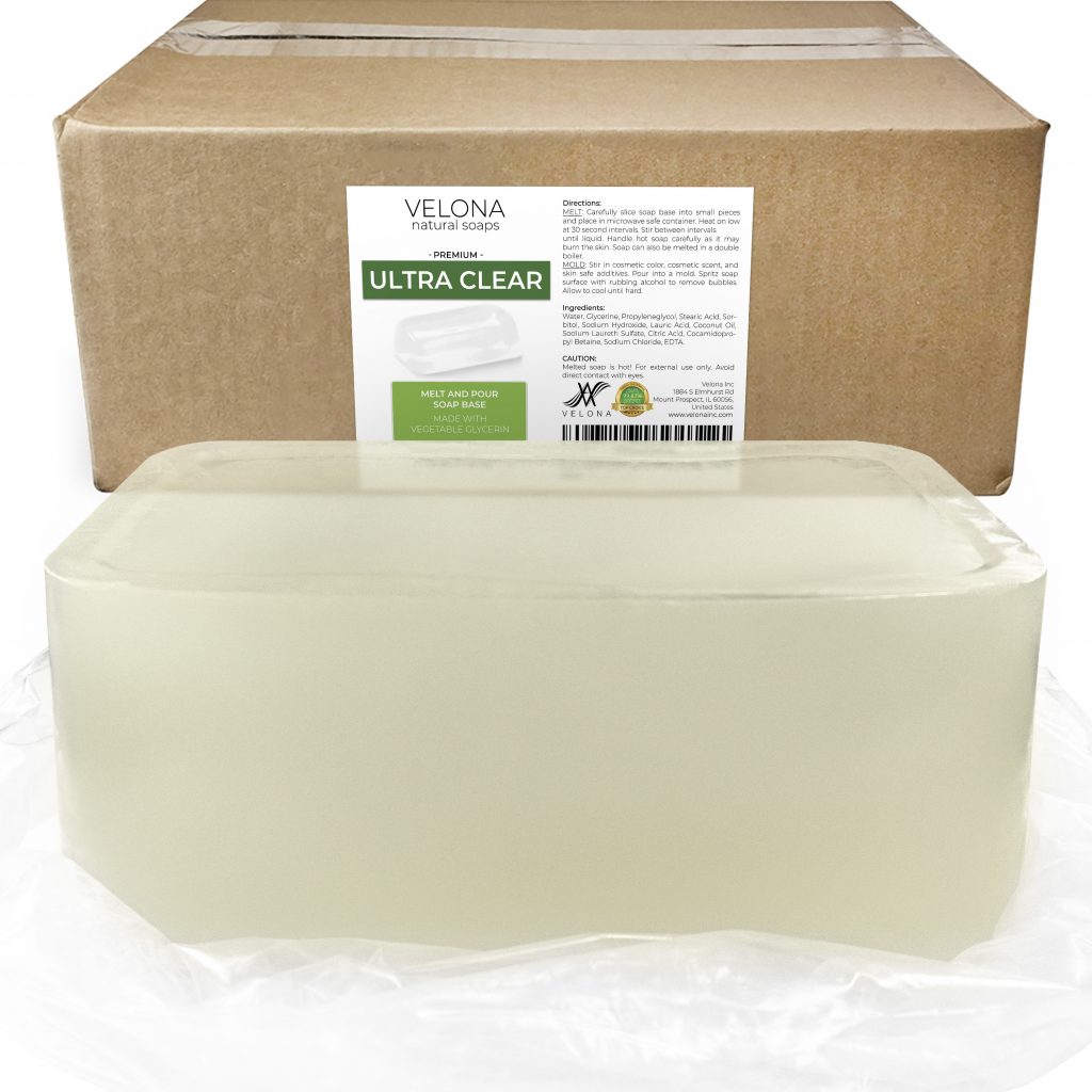 Ultra Clear Glycerine Soap Base - Velona